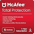 McAfee Total Protection 2024 | 5 Devices | Antivirus Internet Security ...