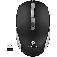 Amazon.in: Buy ZEBRONICS Zeb-Jaguar Wireless Mouse, 2.4GHz with USB ...