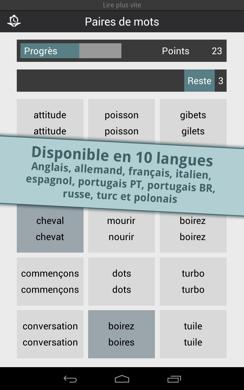 Lire plus vite: Amazon.fr: Appstore pour Android