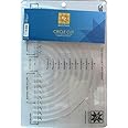 Simplicity EZ Quilting Easy Circle Cut Acrylic Template,12 x 8 x 0.13 ...