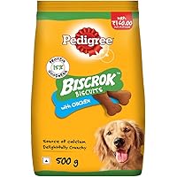 Buy Pedigree Biscrok Biscuits Dog Treats (Above 4 Months), Milk and ...