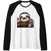 Sloth Red Wildlife Love Animal Nose Welfare Day Kids Adults T-Shirt ...