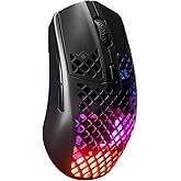 SteelSeries Aerox 9 Wireless - Holey RGB Gaming Mouse - Ultra ...