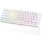 Mechanical Gaming Keyboard, Baytion 82 Keys 75% Layout Compact Gaming ...