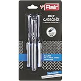 FLAIR Inky Series Gold Liquid Ink Fountain Pen Blister Pack | Stainless ...