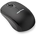 AmazonBasics Wireless Mouse with Nano Receiver Black