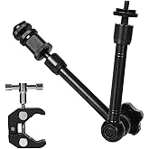 UTEBIT Magic Arm, 9 inch Articulating Friction Arm with Super Crab ...