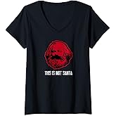 Karl Marx Parodie - This is not Santa T-Shirt : Amazon.de: Fashion