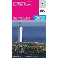 Shetland – Unst, Yell & Fetlar Map | Herma Ness | Ordnance Survey | OS ...
