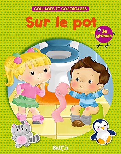 Ebook COLLAGES ET JEUX - SUR LE POT Livre Francais - PDF en Francais