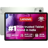 Lenovo Tab K11 with Keyboard| 4G (LTE) + Wi-Fi | 8 GB RAM, 128 GB ROM ...