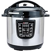 Edison Electric Pressure Cooker Al Maqnas 6 Liter 1000 Watts Granite ...