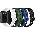 MoKo 4 Pack Strap Compatible with Huawei Watch Fit 2, Soft Silicone ...