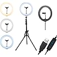DIGITEK® (DRL-14C) 14 Inch LED Ring Light with 5ft Stand & Smartphone ...