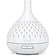 ASAKUKI Essential Oil Diffuser 400ML Aromatherapy Humidifier with 7 ...