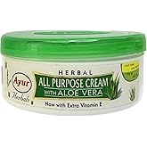 Ayur Herbal Cold Cream with Aloe Vera Extra Vitamin E (200 ml) : Amazon ...