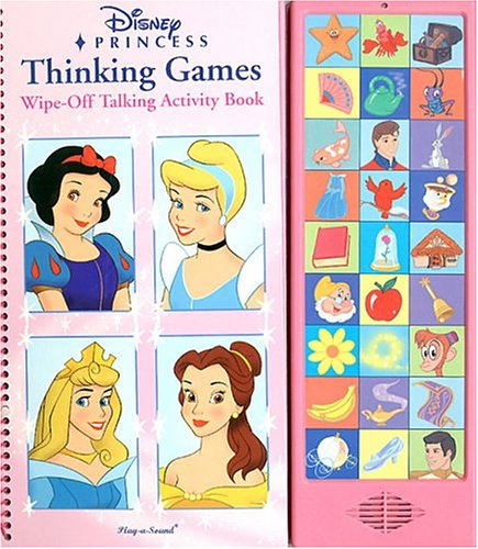 Buy Disney Princess Thinking Games Book Online at Amazon | Disney ...