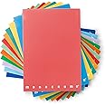 Pigna Monocromo Maxi Large A4 Notebook, 80 g Stripes (1R) A4 : Amazon ...
