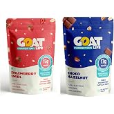 GOAT Life Overnight Oats 2.1kg (Pack of 30) | High Protein (24g & 17g ...