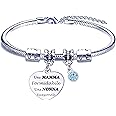POIUYTRE Bracciale Una Mamma Formidabile Una Nonna Eccezionale, Regali ...