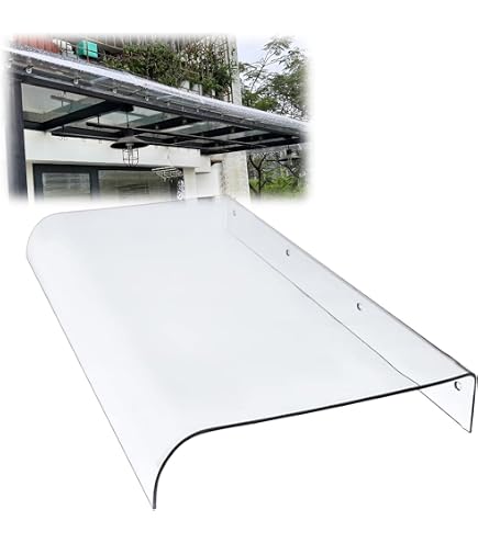 Door Canopy ZXCVBAS Window Rain Shelter Cover, Outdoor Awning Patio ...