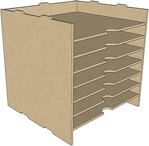 12 x 12" Inch Paper Storage Unit for Craft etc fits Kallax Cube Storage ...