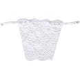 Metyou Lady Lace Clip-on Mock Camisole Bra Insert Overlay Modesty Panel ...