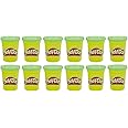 Play-Doh Bulk 12-Pack of Green Non-Toxic Modeling Compound, 4-Ounce Cans : Amazon.co.uk: Toys ...