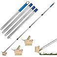 comeder Patio Weed Wire Brush with 160cm/63in Long Handle & 2 ...