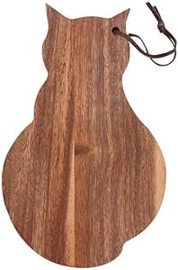 T&G Clara The Cat Chopping Board in Acacia Wood : Amazon.co.uk: Home ...