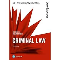 Law Express: Criminal Law, 7th edition: Amazon.co.uk: Finch, Emily ...