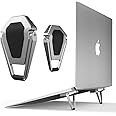 EDNITA Mini Laptop Stand for Desk | Portable Metal PC Desk Stand ...