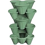 6 x CrazyGadget® Strawberry Planter Trio 3 Pot Tri-Pot Stacking Pot for ...