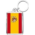 Pixly® Spain Flag Keyring Key Fob Country Keychain Keepsake Spanish ...