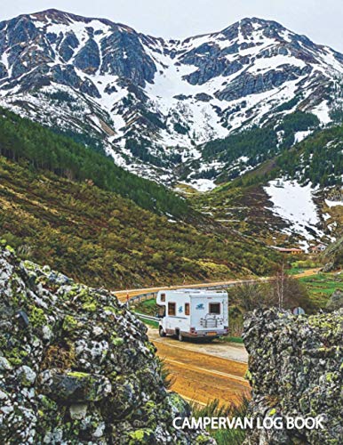 Campervan Log Book: Life Adventure Travel Log Book UK/Roadtrip Diary ...