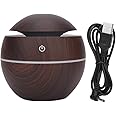 Oil Diffuser, Portable Round Ball Shape USB Rechargeable Aroma Diffuser ...
