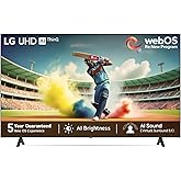 LG 108 cm (43 inches) UR75 Series 4K Ultra HD Smart LED TV 43UR75006LC ...