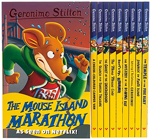 Geronimo Stilton: The 10 Book Collection (Series 3) Box Set (A Cheese ...