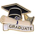 Graduation Cap and Diploma School Graduate Enamel Lapel Pin Graduation ...