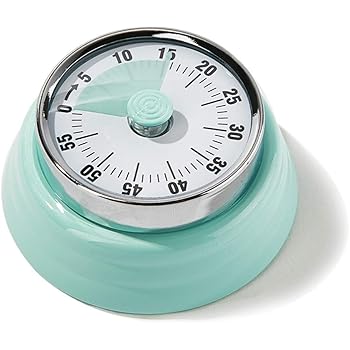 KitchenCraft Wind-Up Mechanical 1-Hour Kitchen Timer: Amazon.co.uk ...