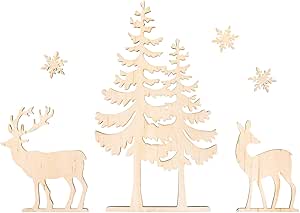 Amazon.de: Rayher Hobby Holzmotive, Holz, Braun, One Size, FSC 100% ...