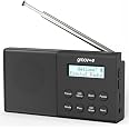 groov-e Geneva Rechargeable DAB & FM Digital Radio - Built-In Alarm ...