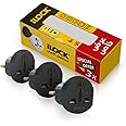 Ilock Travel Plug Adapter Converter (Pack 3) - Black: Buy Online at ...