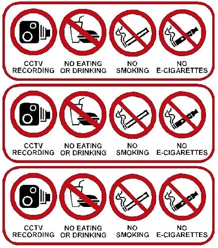 No Eating Or Drinking Symbol Iso Prohibition Label Sku