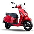 Chetak 2903 by Bajaj Auto High Speed Electric Scooter Racing Red with ...