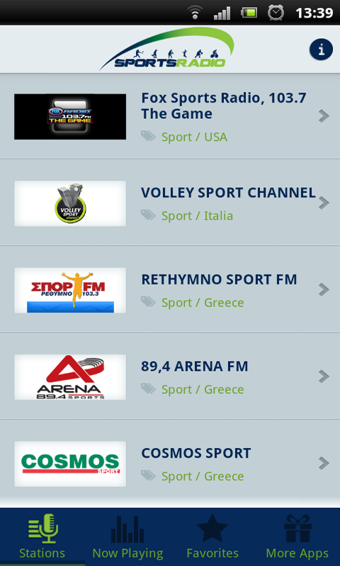 Sports Radio Stations Free: Amazon.co.uk: Appstore for Android
