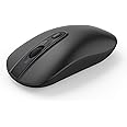 Wireless Mouse, 2.4G Wireless Mouse for Laptop Slim Silent Mouse ...