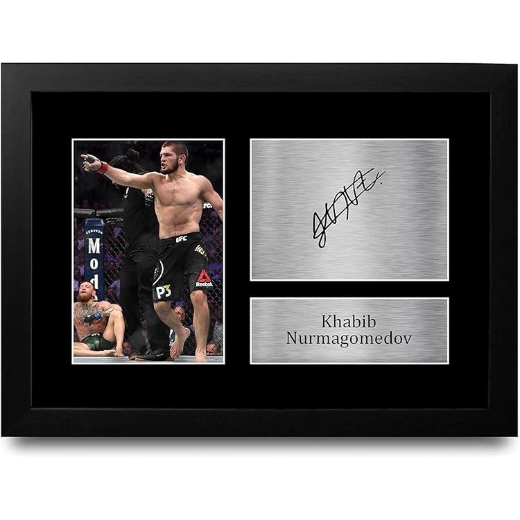 UFC 242 Canvas Photo UFC Gifts UFC Collectibles