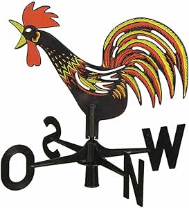 Siena Garden 561088 Weather Vane in Plastic Colourful Print: Amazon.co ...