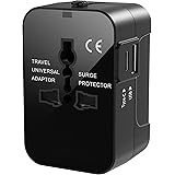 rts Universal Travel Adapter, International All in One Worldwide Travel ...